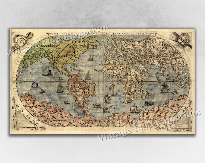Beowulf Hand Drawn Map - Etsy
