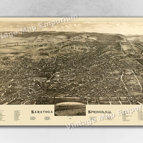 1888 Boston Massachusetts Map Panoramic Old City Map - Etsy
