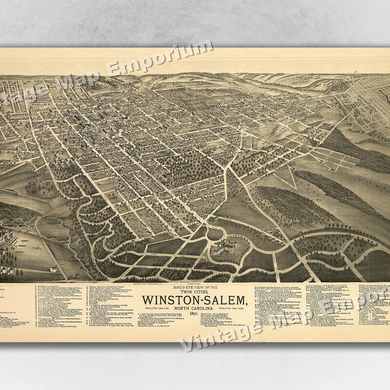 Winston Salem Nc - Etsy