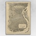 1870 Philadelphia, Pennsylvania Map - Panoramic Old City Map - Historic ...