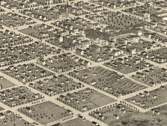 Mapas Antiguos De Decatur Illinois