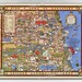 1931 “A Map of Chicago’s Gangland” Vintage Pictorial Gangster Map ...