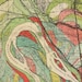 Sheet 1 - Fisk Mississippi River Meander Belt Map - Ancient Courses of ...