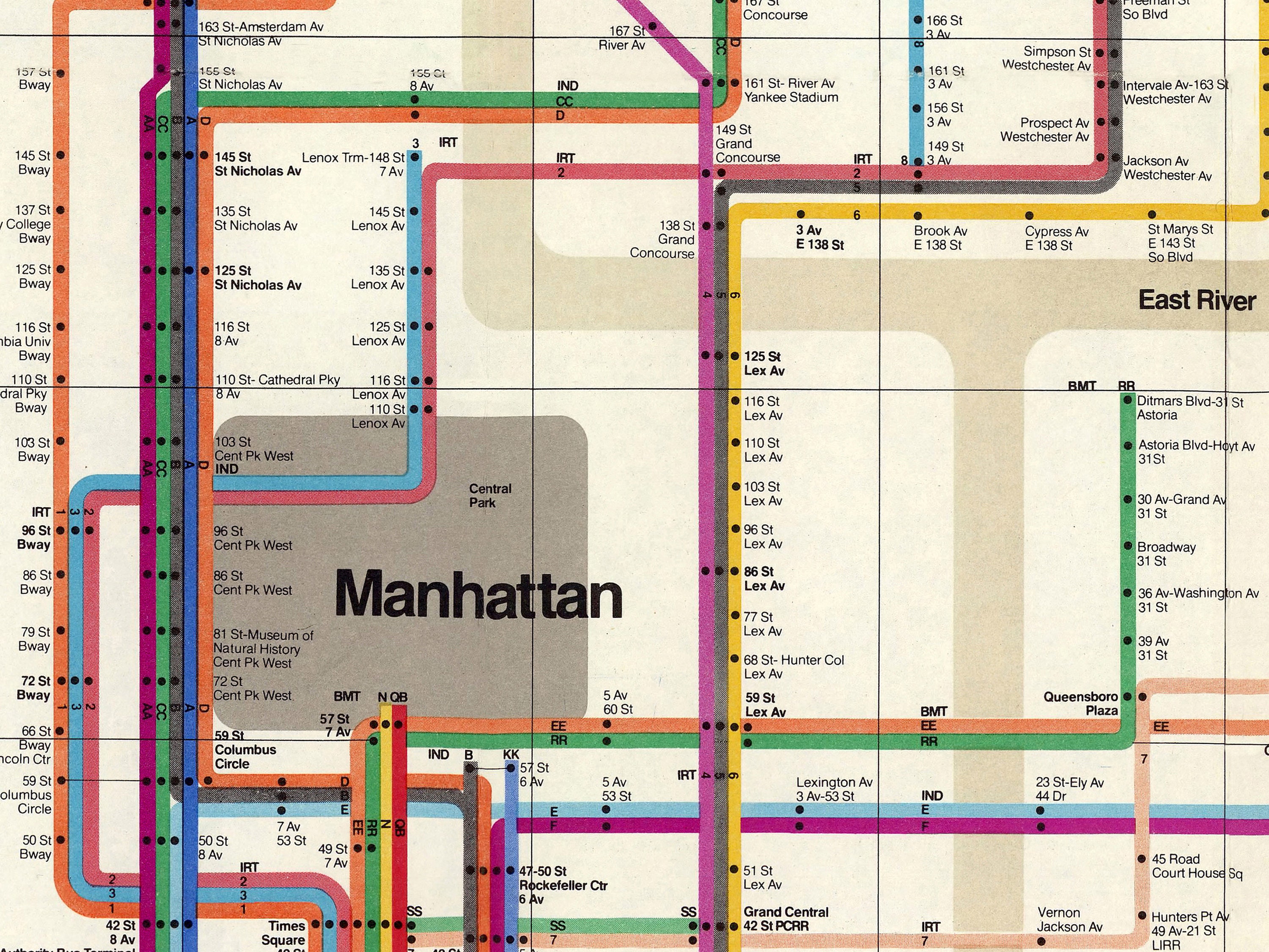 Massimo Vignelli Subway Map