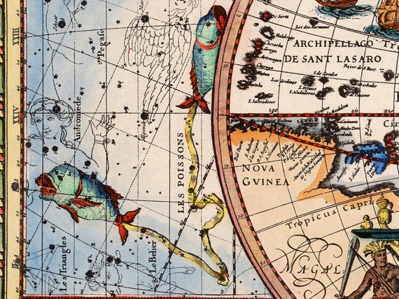 Zodiac world map - Horoscopeaz.com