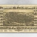 1908 Fitzgerald, Georgia Map Panoramic Old City Map Historic Birds Eye ...
