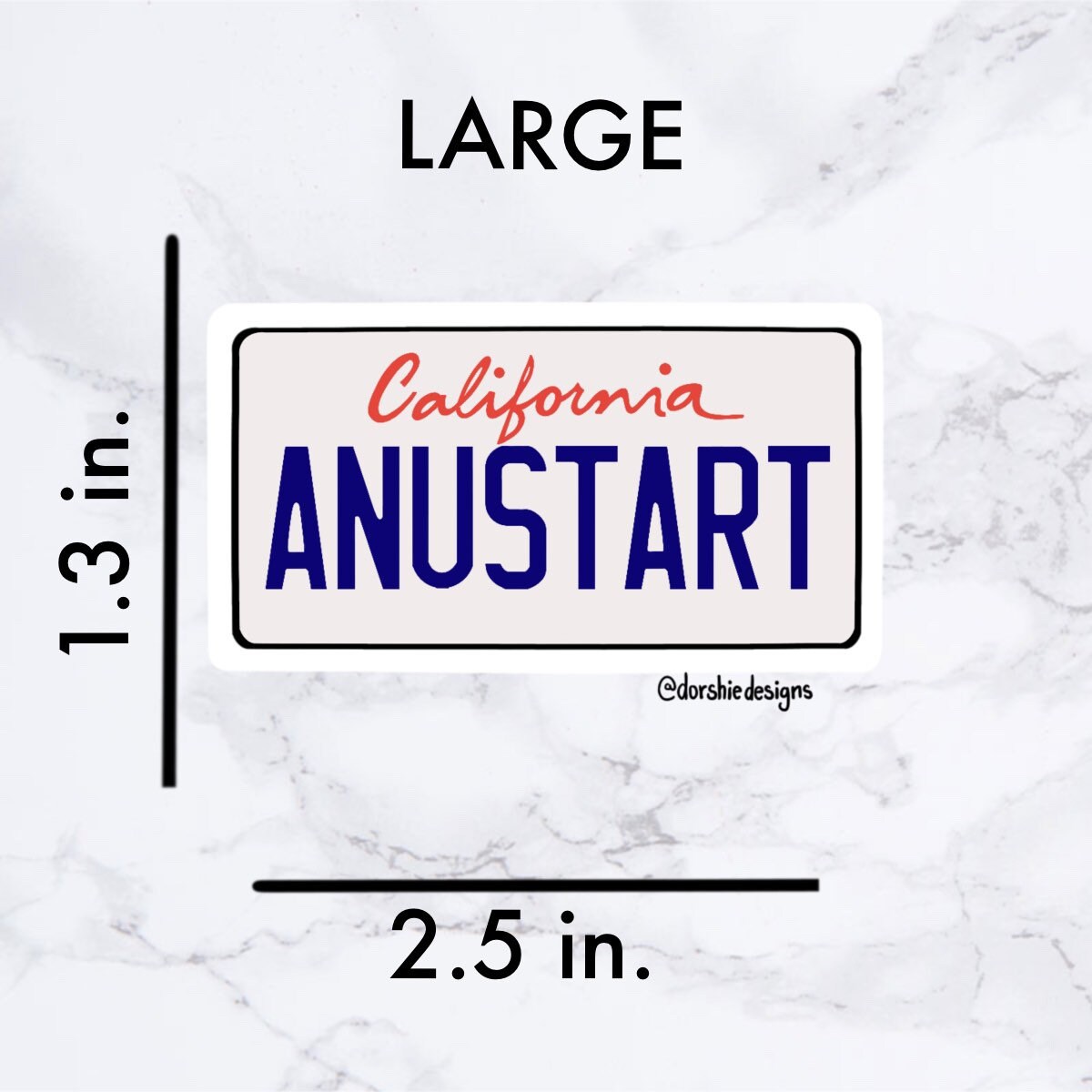 A New Start License Plate Sticker - Etsy