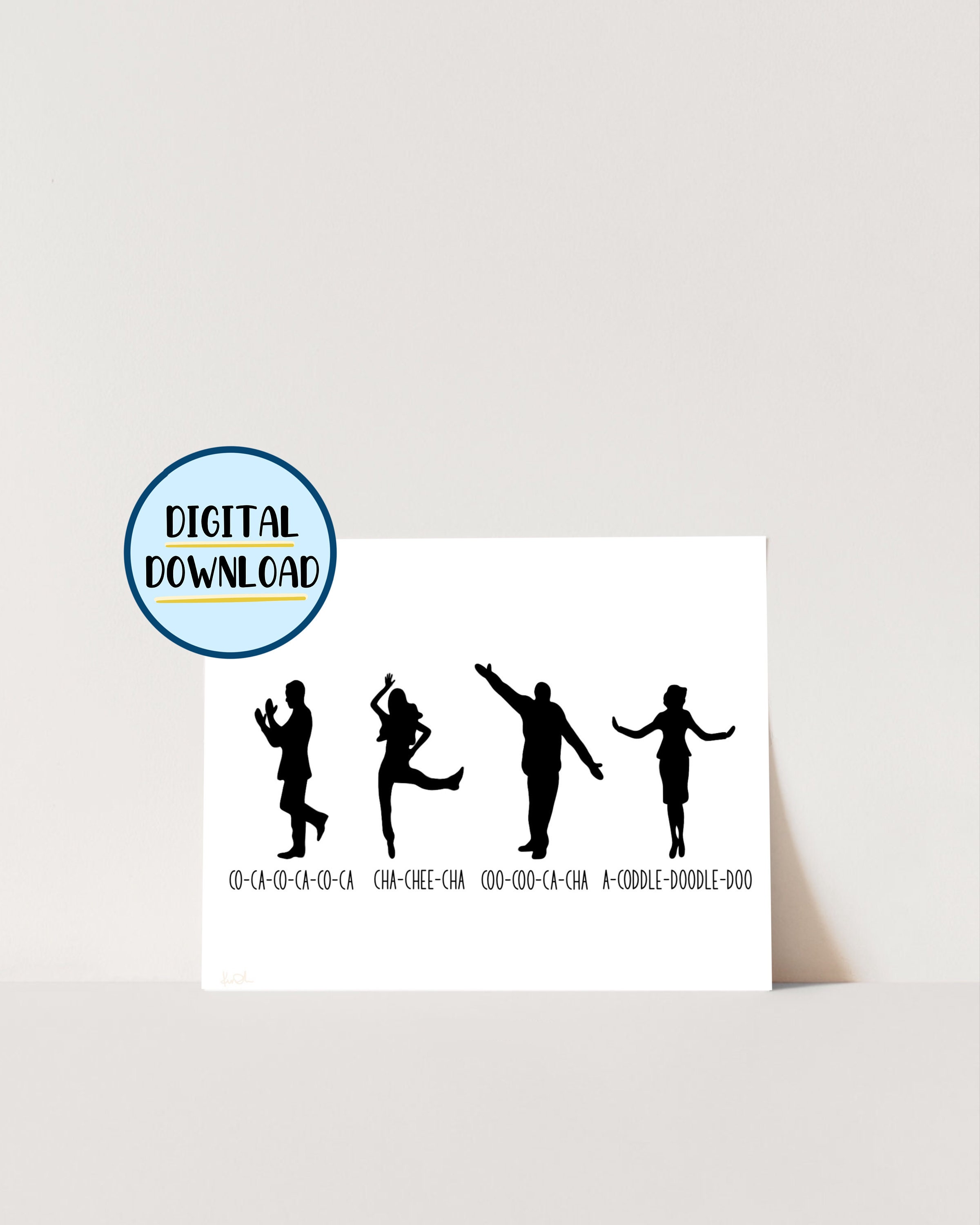 Arrested Development Chicken Dance Art Print Digital | Etsy