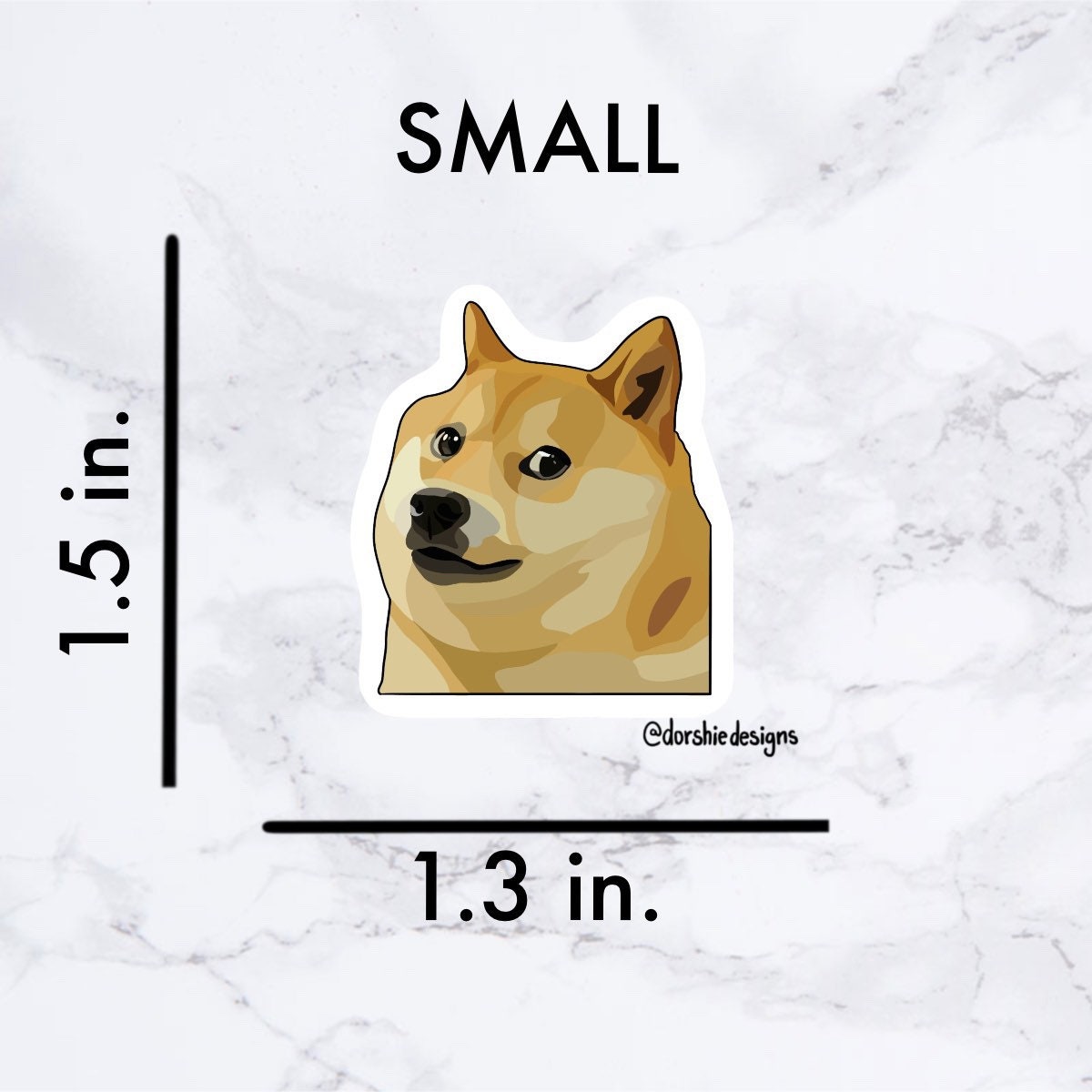 Doge Meme Sticker - Etsy