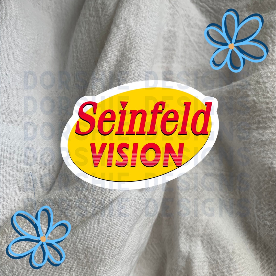 Seinfeld Vision Sticker - Etsy