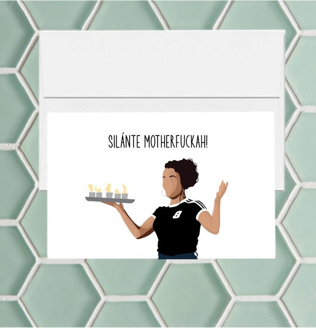 Michelle Slainte Motherf Birthday Greeting Card. Greeting Card Printed ...