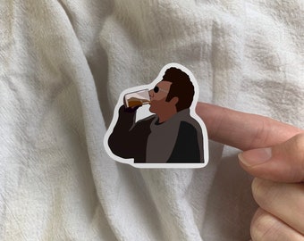 Seinfeld Tv Show Sticker Cosmo Kramer Wild Man Humor - Etsy