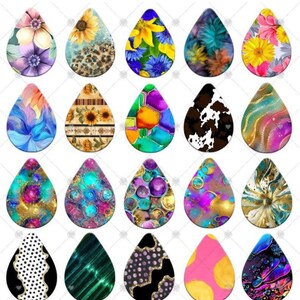 Digital Tear Drop Design - Etsy