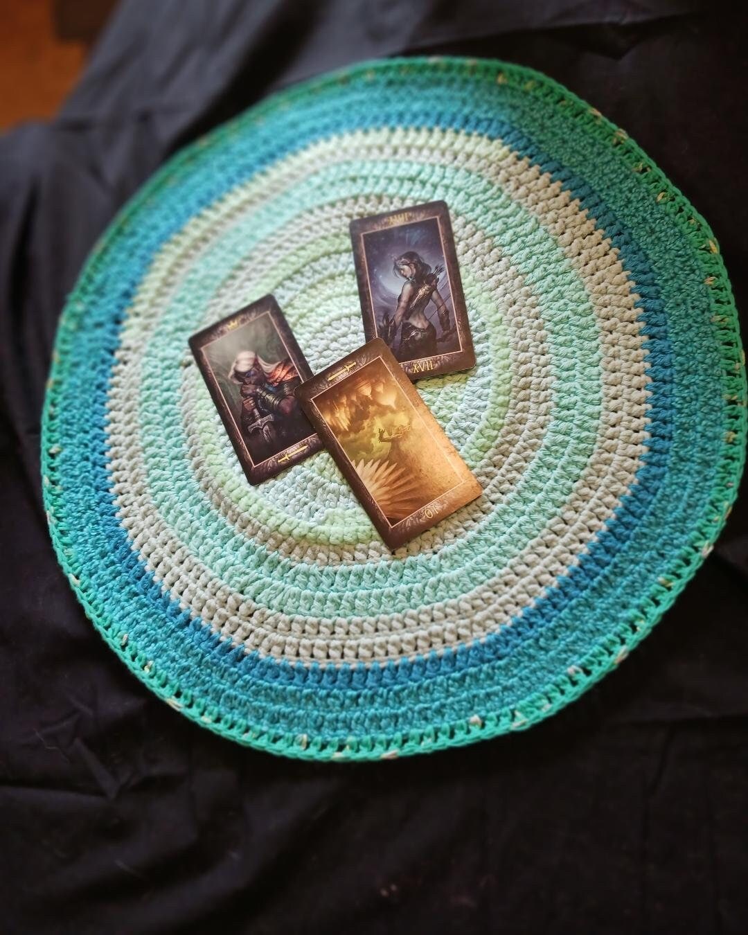 Water Meets Earth Divination Mat - Etsy
