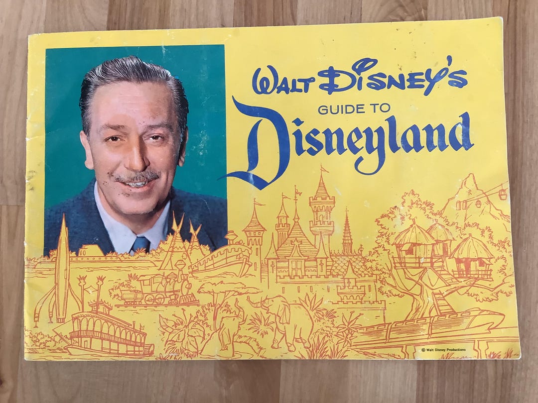 Walt Disney’s Guide to Disneyland and Deluxe Guide in Living Color to ...