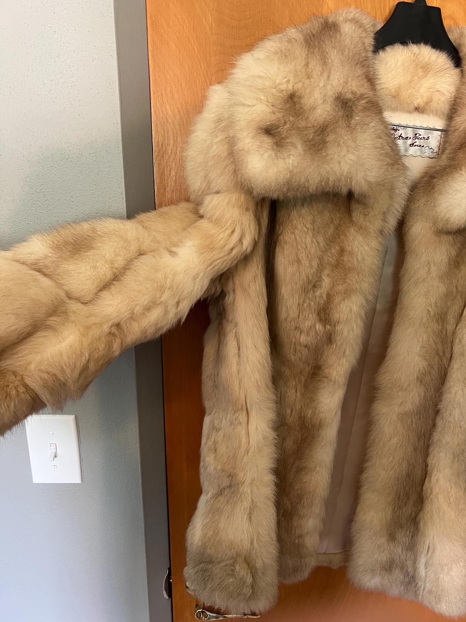 Petra Custom Fox Fur Coat Size M 10-12 - Etsy