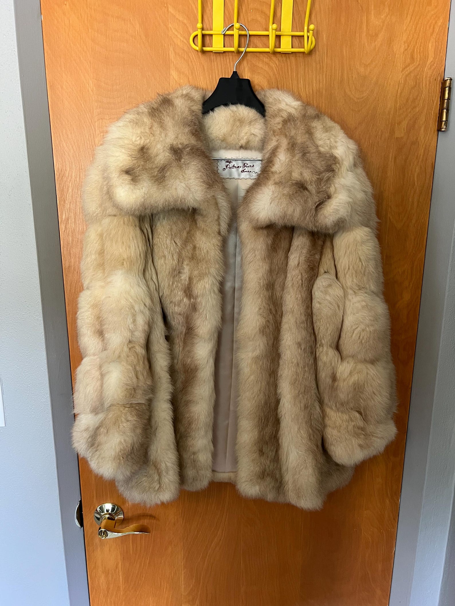 Petra Custom Fox Fur Coat Size M 10-12 - Etsy