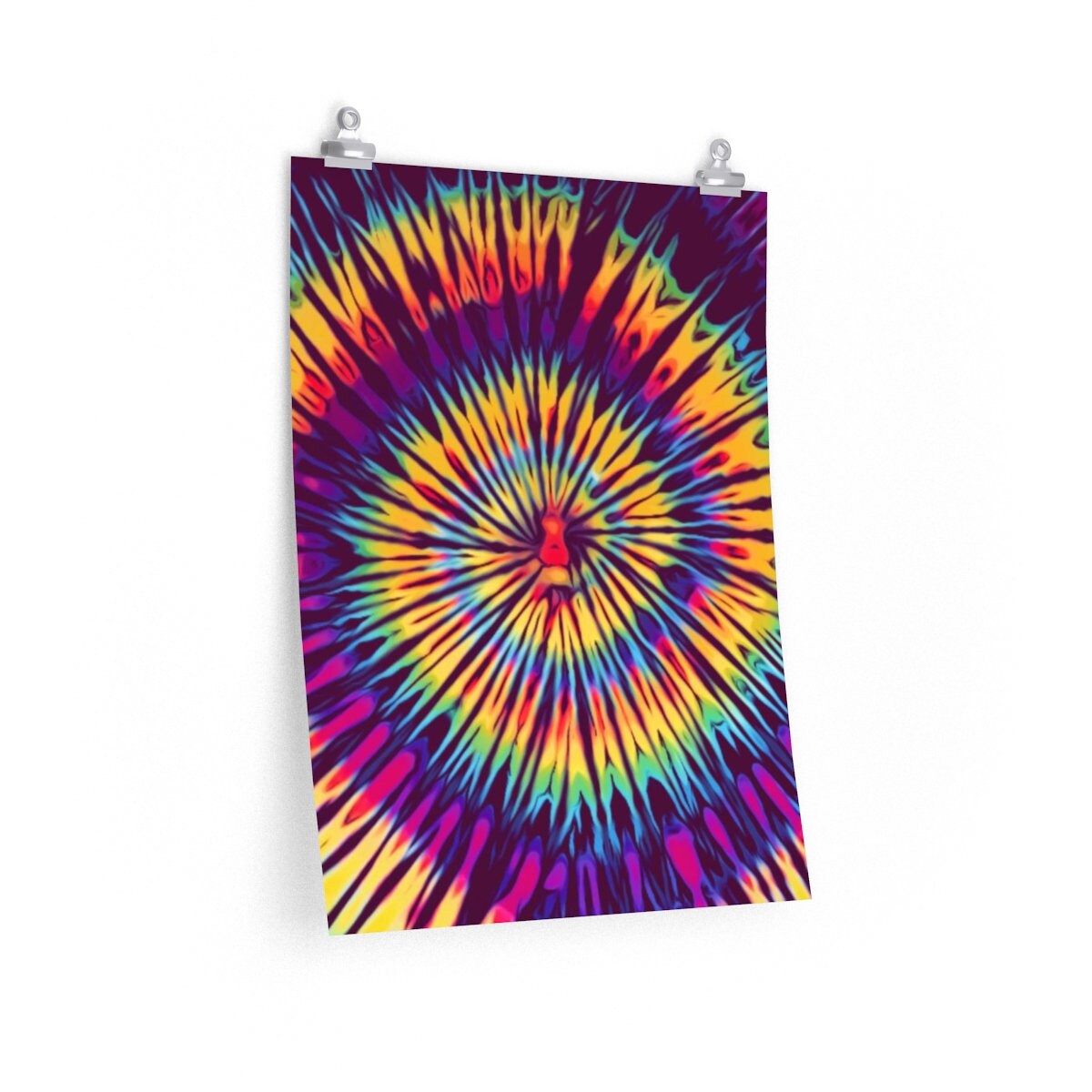 TIE DYE POSTER Tie Dye Art Print Wall Art Gifts for - Etsy Ireland