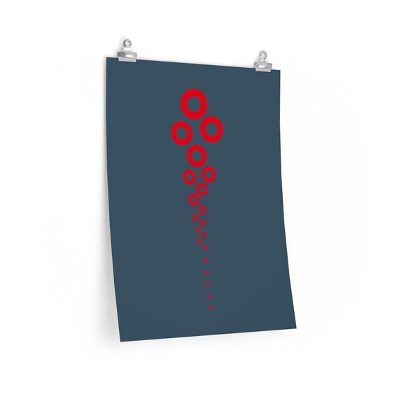 Phish Poster Fishman Donut Logo Bubbles Poster Print High | Etsy