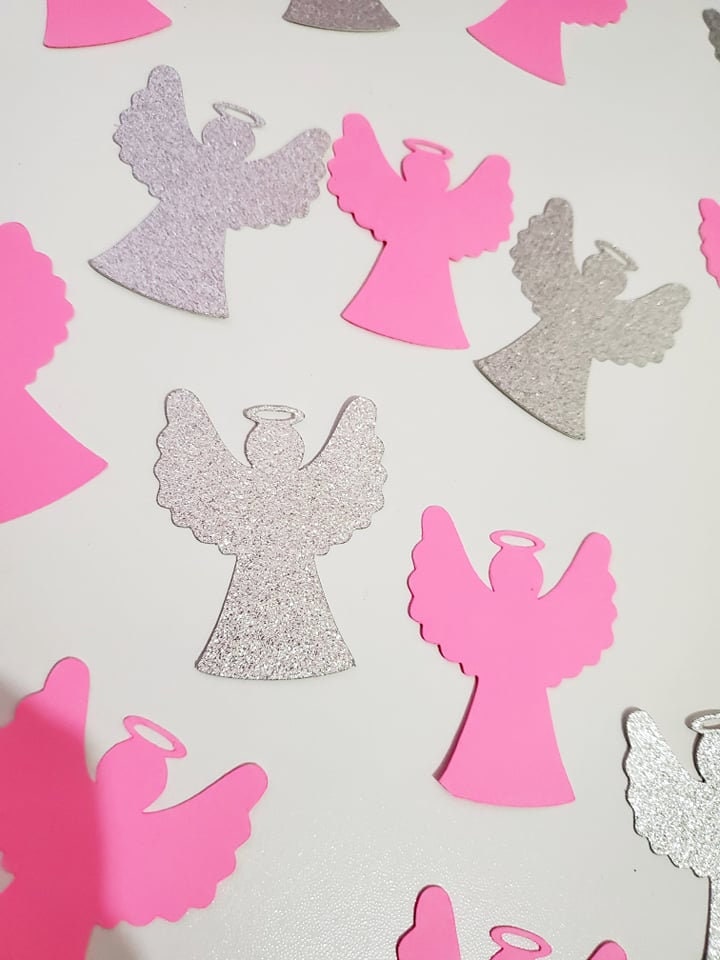 Angel Confetti, Baptism Confetti, Christening Confetti, Boy and Girl ...