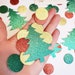 Christmas Confetti, Christmas Tree Confetti, Glitter Confetti ...