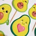 12 Ct. Avocado Cupcake Toppers, Avocado Party, Avocado Decor, Sparkly ...