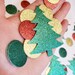 Christmas Confetti, Christmas Tree Confetti, Glitter Confetti ...