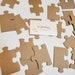 Chipboard Puzzle Pieces, Bare Chipboard, Puzzle Pieces, Scrapbooking ...
