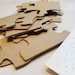 Chipboard Puzzle Pieces, Bare Chipboard, Puzzle Pieces, Scrapbooking ...