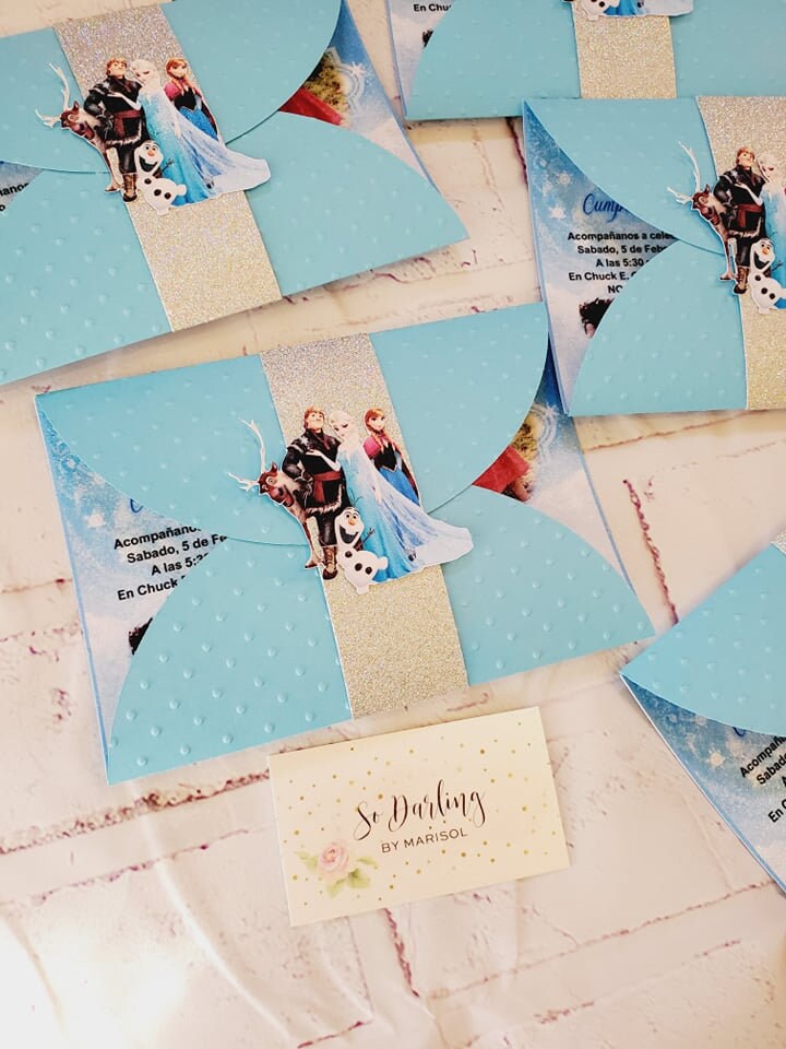 Frozen Handmade Invitations, Frozen Invitations, Frozen Party ...