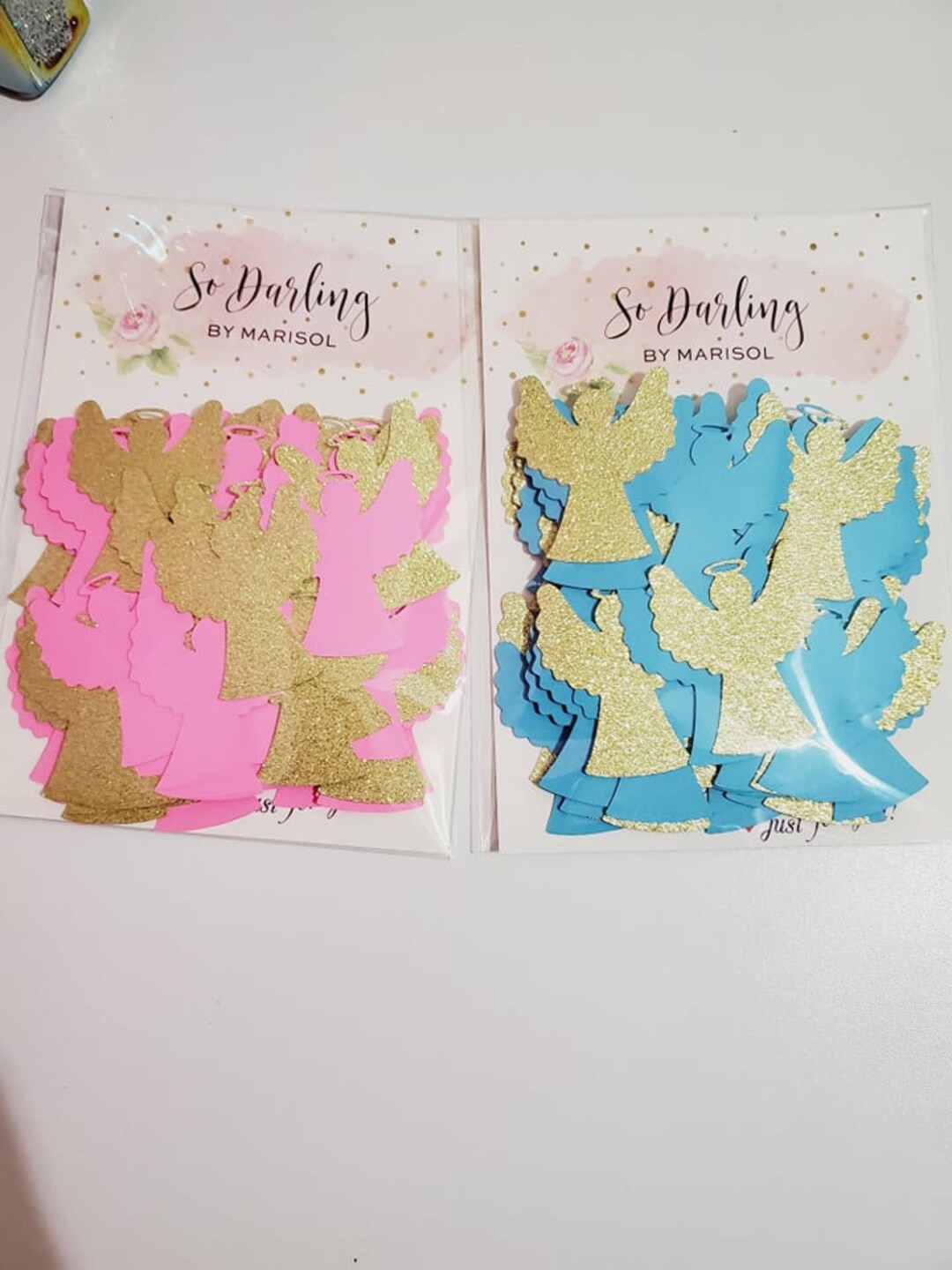 Angel Confetti, Baptism Confetti, Christening Confetti, Boy and Girl ...