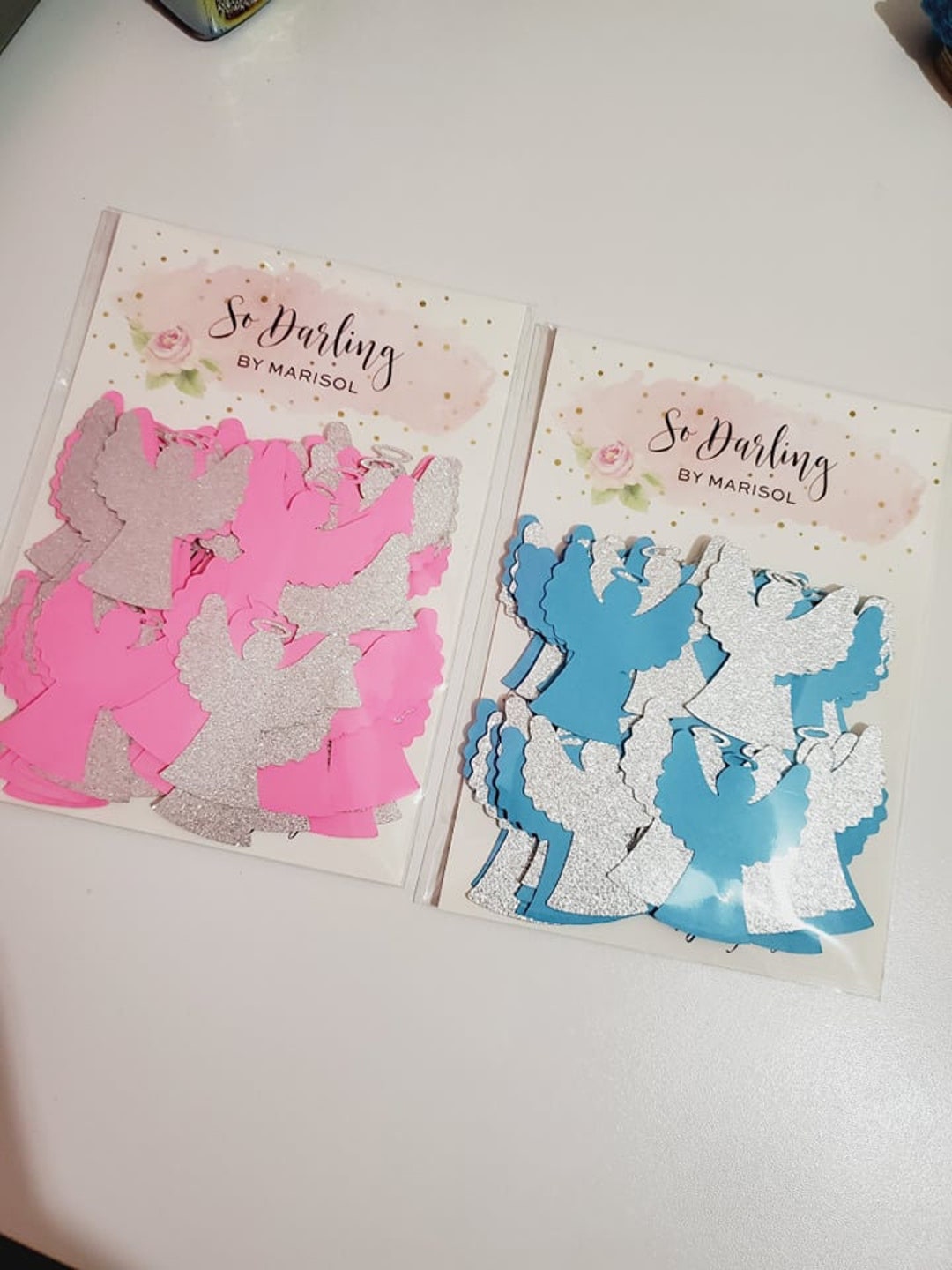 Angel Confetti, Baptism Confetti, Christening Confetti, Boy and Girl ...