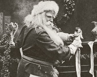 Victorian Father Christmas - Etsy