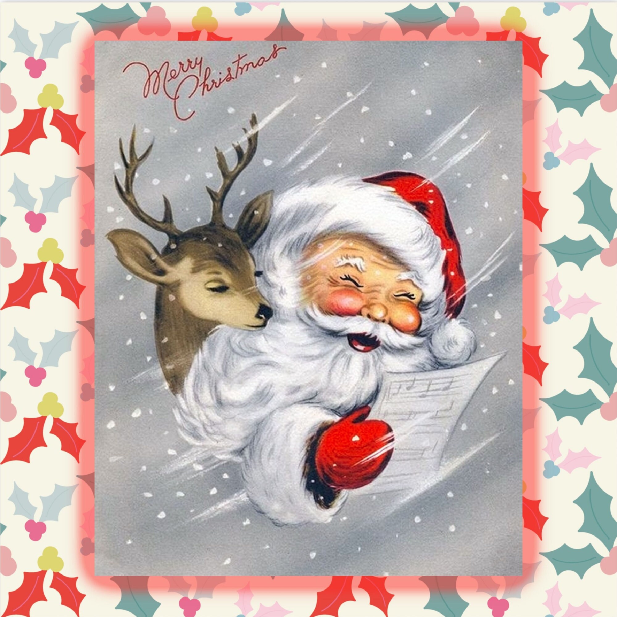 Santa's Best Friend, Instant Digital Download - Etsy