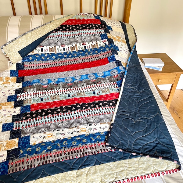 Union Jack Blanket - Etsy