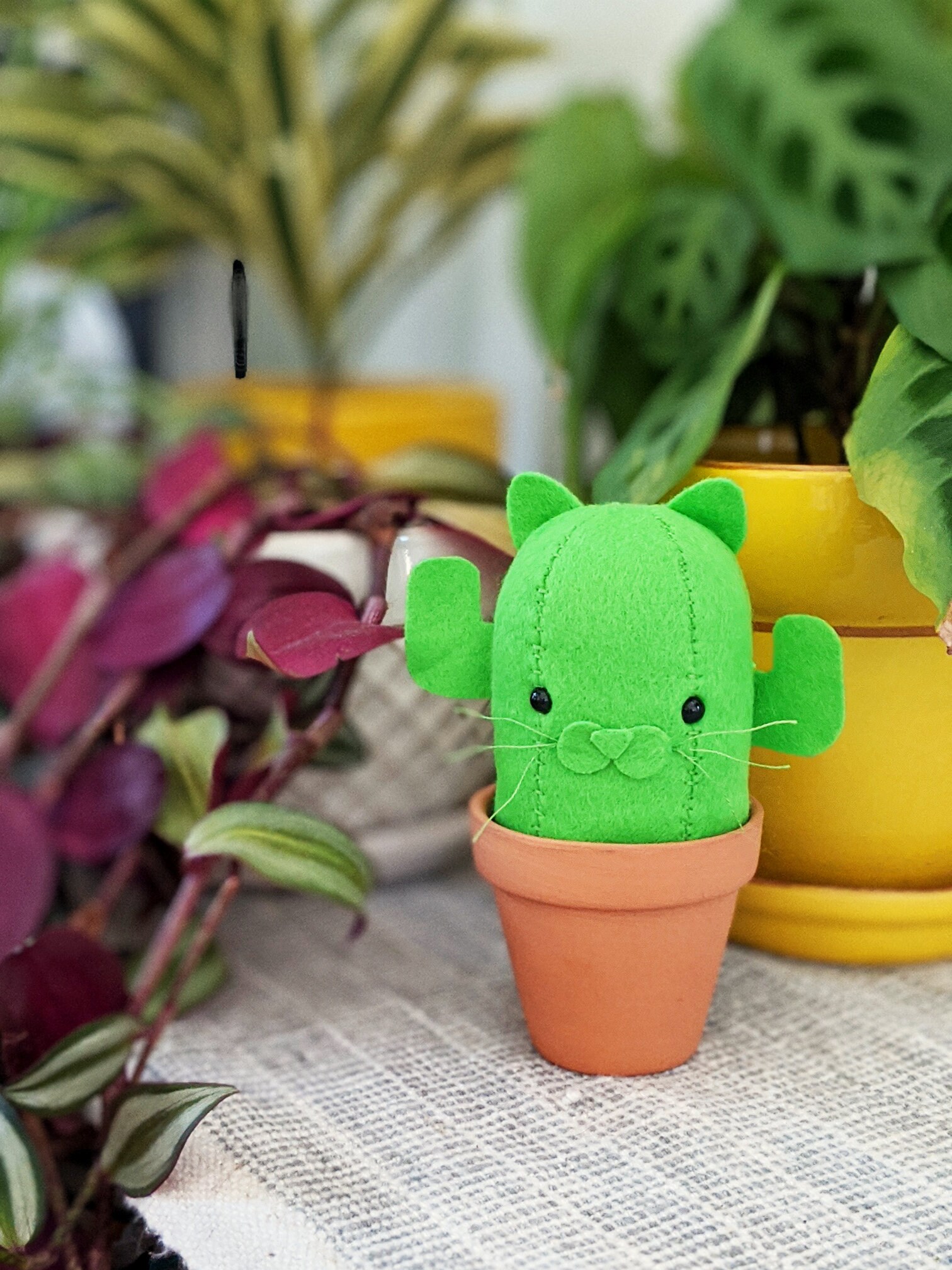 Catcus Cat Cactus Hand Sewing Pattern PDF Download | Etsy