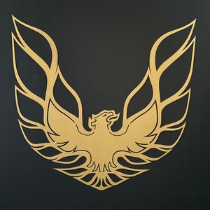 Firebird Metal Wall Art | Firebird Sign | Classic Firebird Garage Decor ...