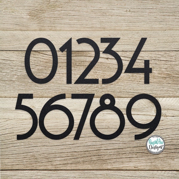 Modern Farmhouse House Numbers - Etsy