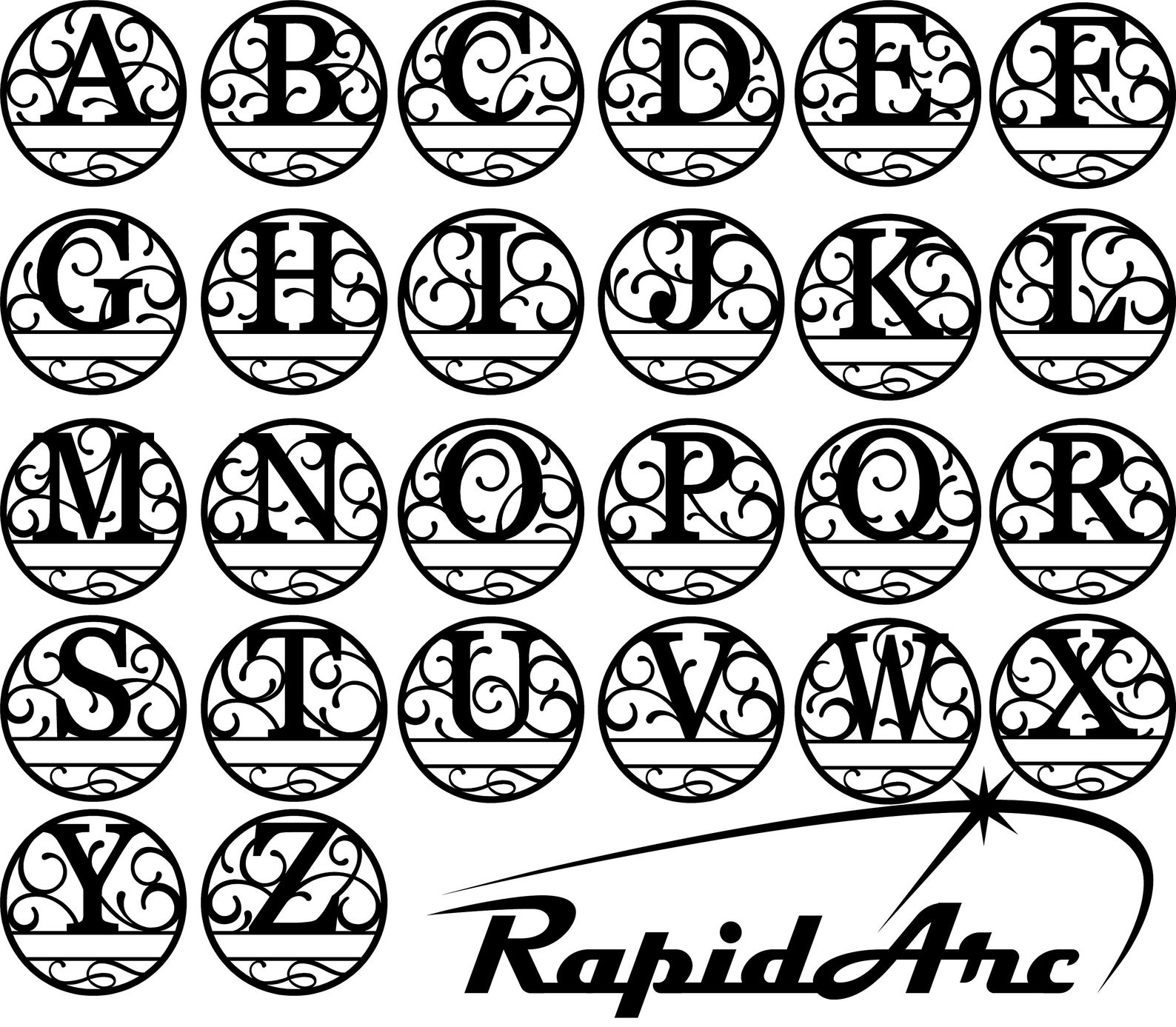 Personalized Metal Monogram Name Sign Custom Family Name | Etsy