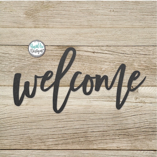 Welcome Script Font - Etsy