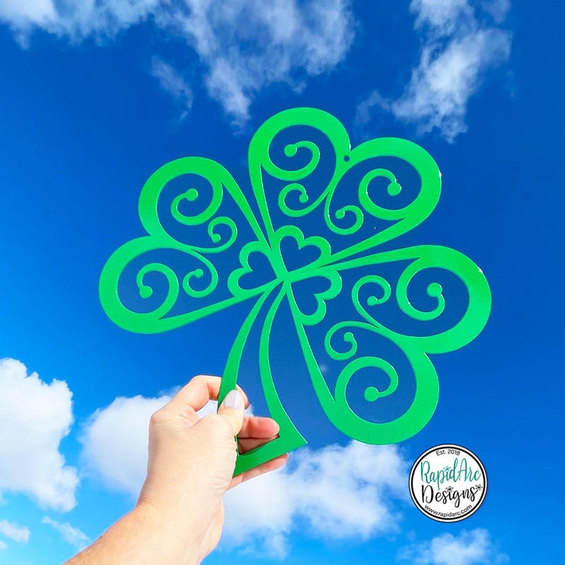 Metal Shamrock Outdoor - Etsy