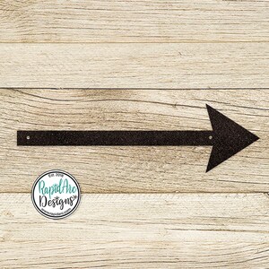 Metal Arrow Sign | Arrow Sign | Address or Business Sign | House Arrow ...