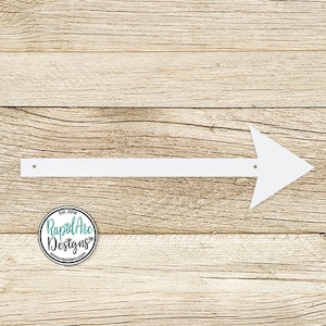 Metal Arrow Sign | Arrow Sign | Address or Business Sign | House Arrow ...
