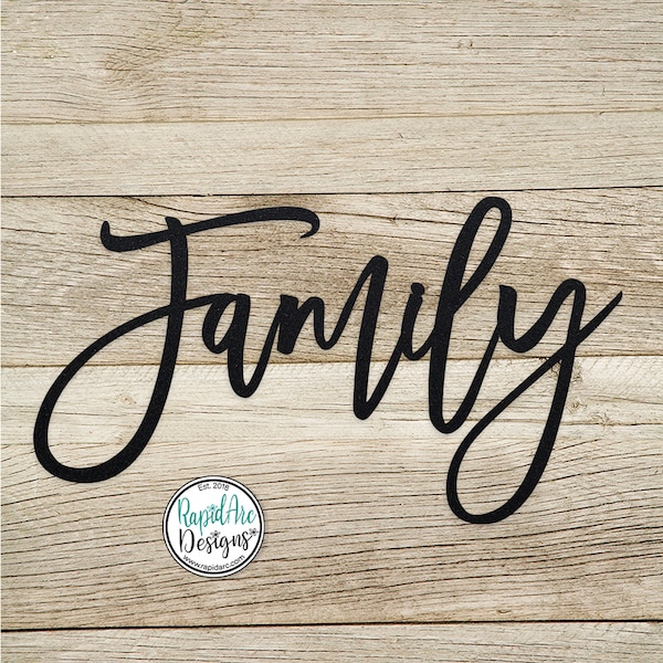 Family Word Art - Etsy