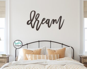 Dream Metal Sign - Etsy