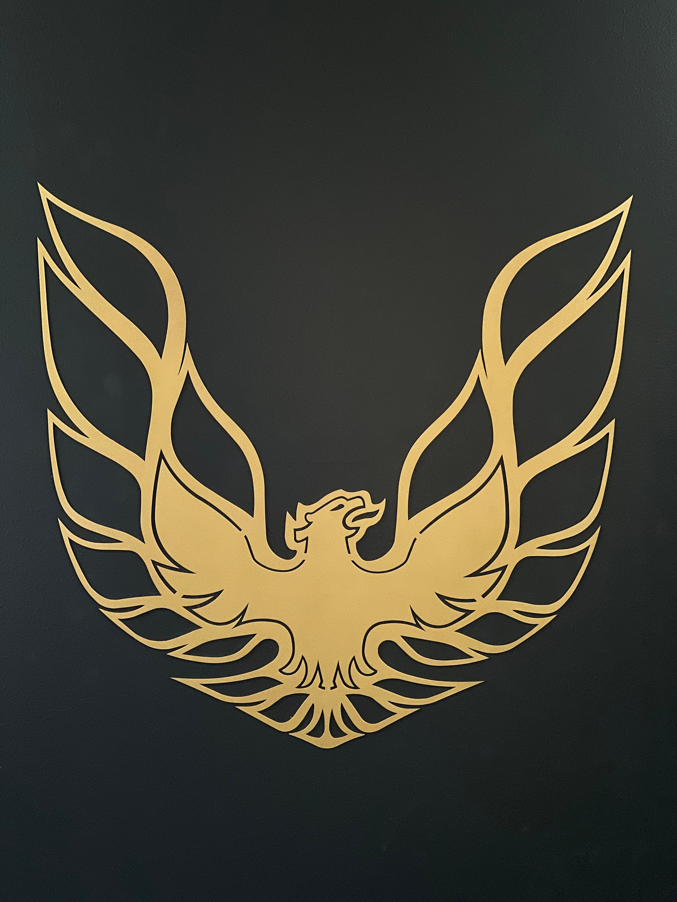 Firebird Metal Wall Art | Laser Cut Garage Decor, Custom Car Sign - Etsy