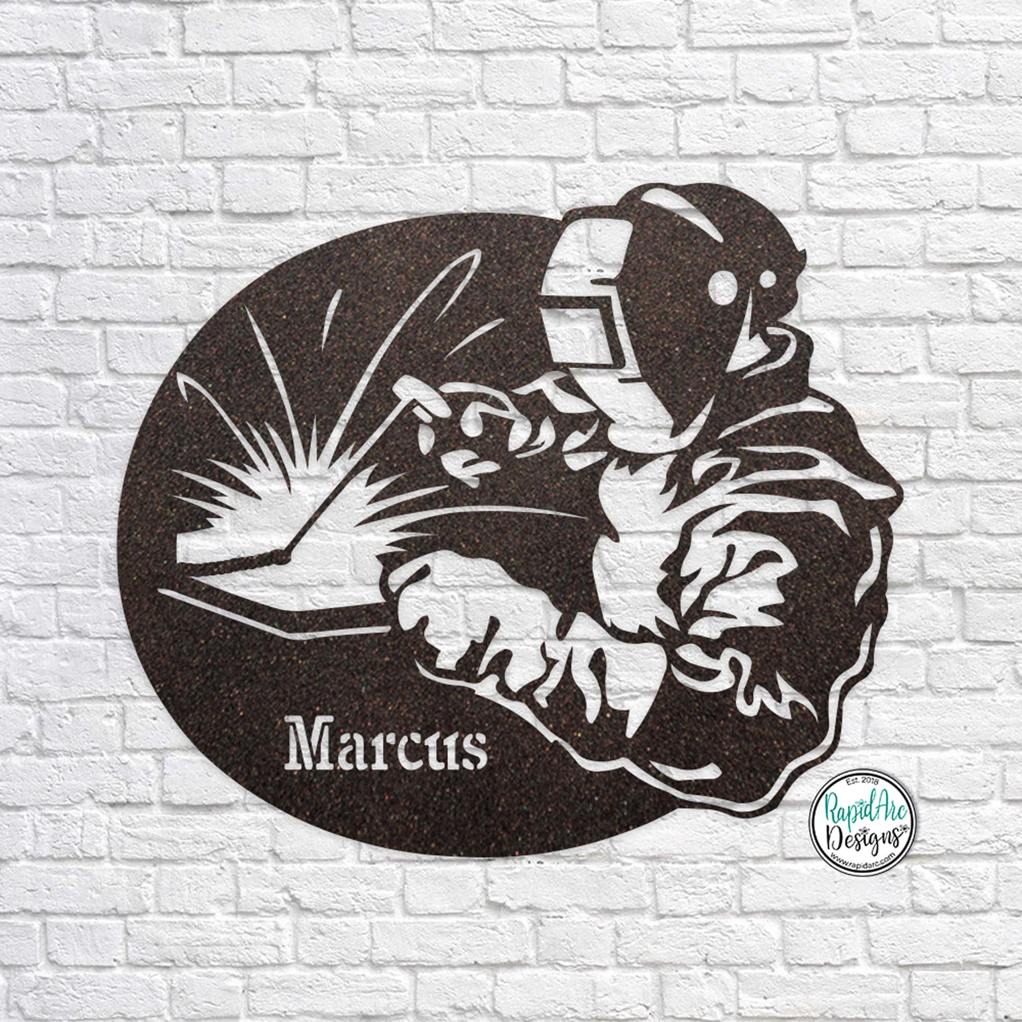 Customized Metal Welding Name Sign Sign for Welder Welder - Etsy