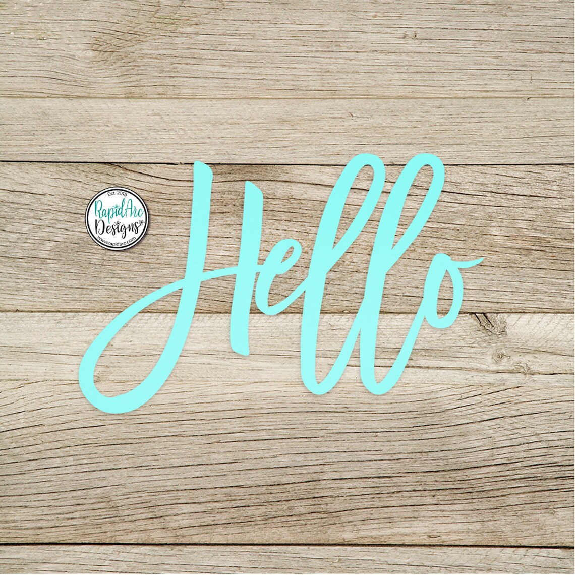 Hello Metal Word Hello Sign Metal Wall Decor Hello Entry - Etsy