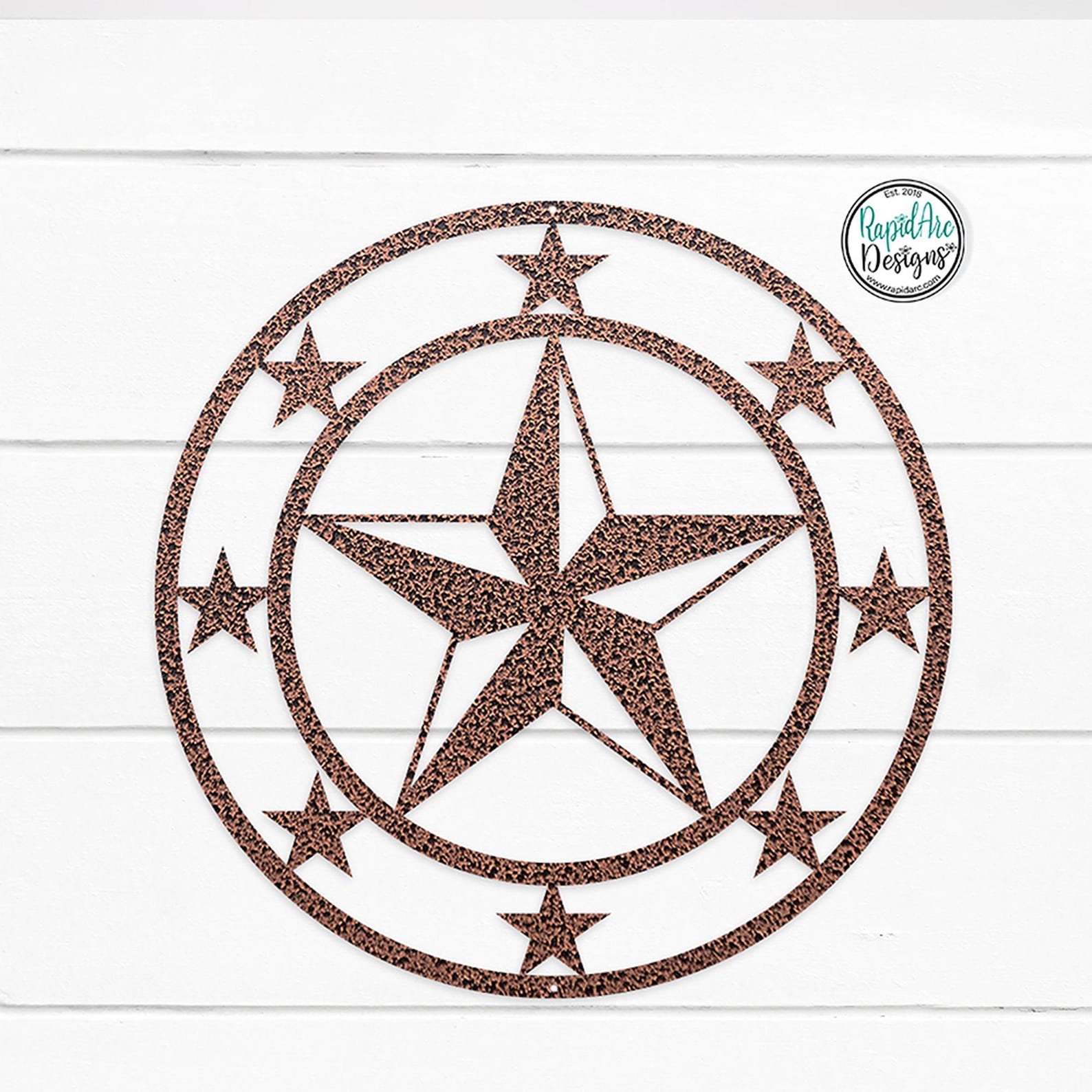 Metal Lone Star Wall Decor | Texas Star Sign, Cowboy Art - Etsy