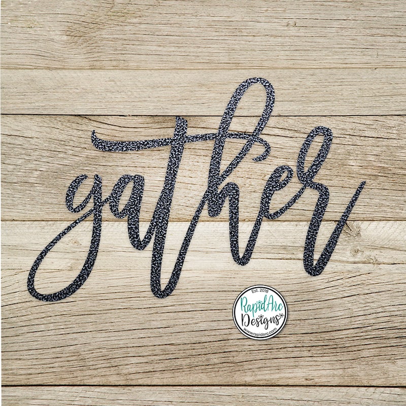 Gather Sign - Etsy
